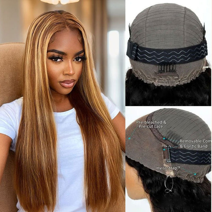 Invisible Strap 360 Lace Wig – Alibonnie