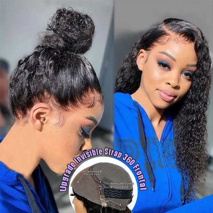 Invisible Strap 360 Lace Wig – Alibonnie